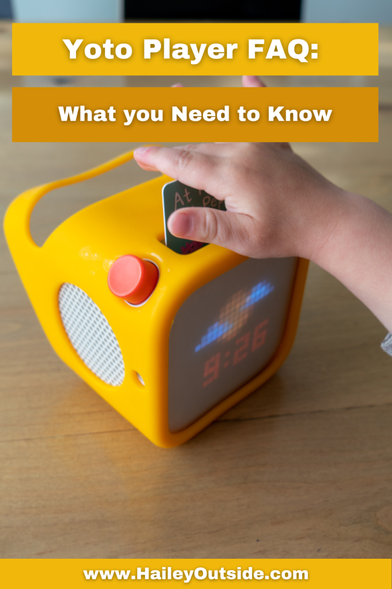 Yoto Player FAQ: What you Need to Know - Outdoor Adventure